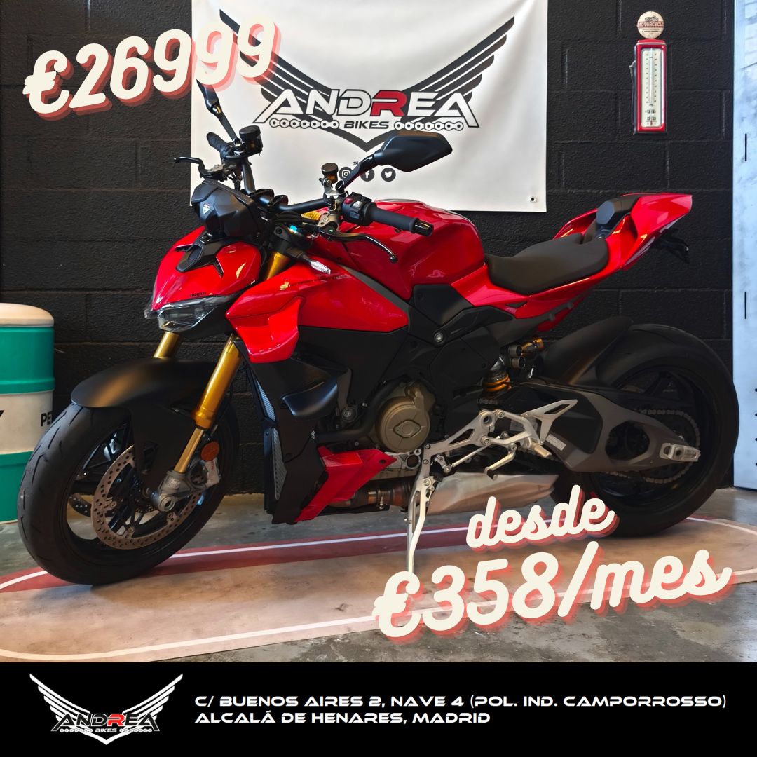 DUCATI STREETFIGHTER V4S, 2025 NUEVO MODELO – ANDREA BIKES